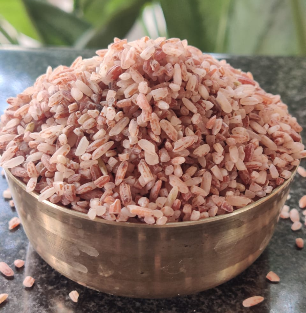 Kerala Raw Red Rice (Chamba Pachari) – biobasics